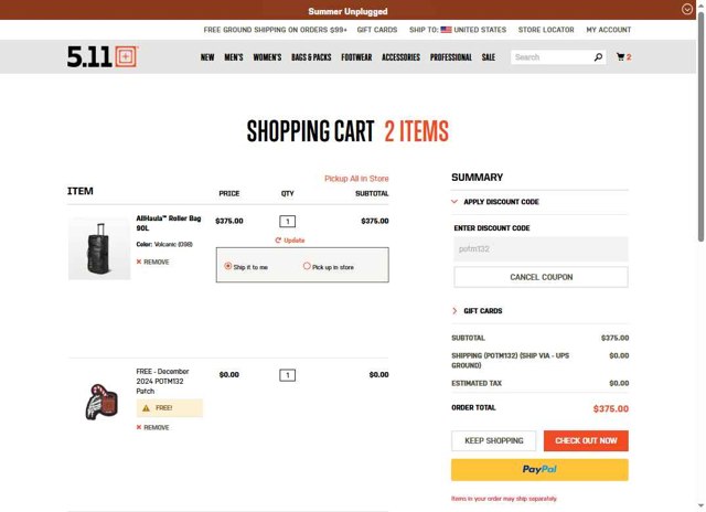 5.11 Tactical Promo Codes - 20% Off (Verified) Sep 2025