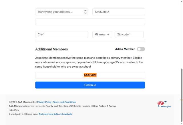 AAA Promo Codes (5 Verified) - $50 Off w/Code Sep 2025
