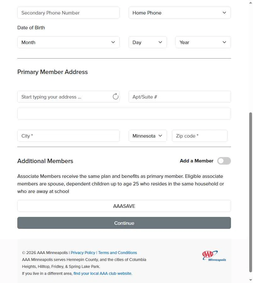 AAA Promo Codes - $25 Off Sitewide (6 Verified) Jan 2026