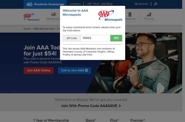 AAA Promo Codes (3 Verified) - $10 Off w/Code May 2025