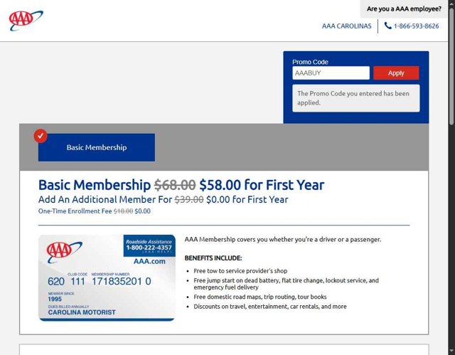 AAA Promo Codes (3 Verified) - $10 Off w/Code May 2025