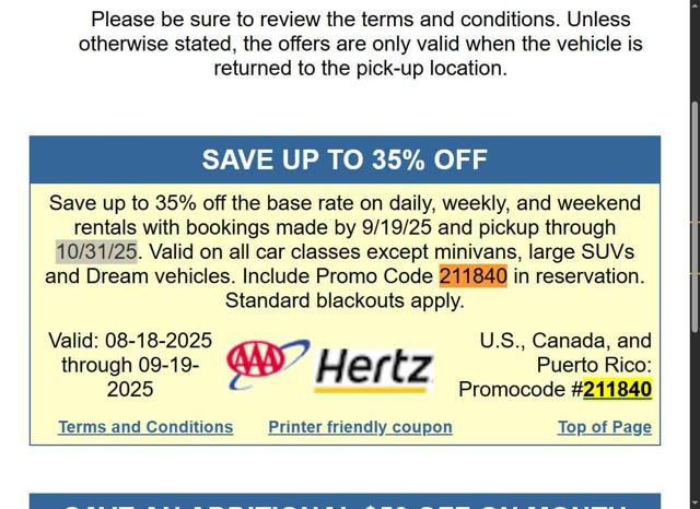 AAA Promo Codes (5 Verified) - $50 Off w/Code Sep 2025