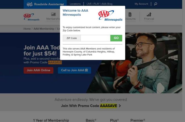 AAA Promo Codes (3 Verified) - $10 Off w/Code May 2025