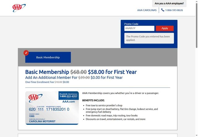 AAA Promo Codes (3 Verified) - 40% Off w/Code May 2025