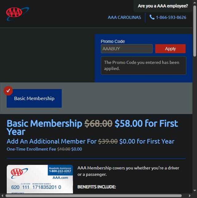 AAA Promo Codes (3 Verified) - 40% Off w/Code May 2025