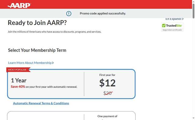 AARP Discount Codes - 25% Off (5 Verified) Oct 2025
