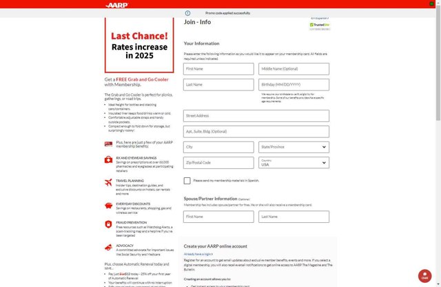 AARP Discount Codes - 25% Off (6 Verified) Aug 2025