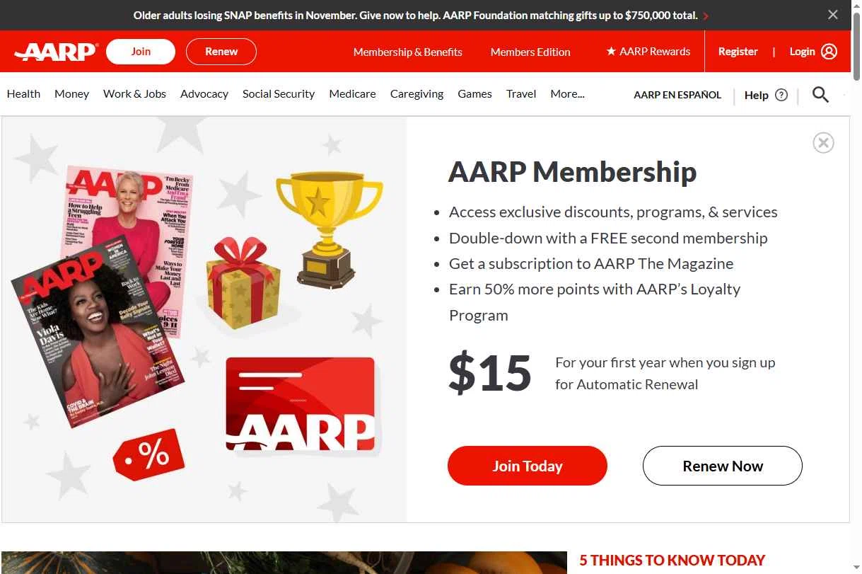 AARP Promo Codes - 35% Off (3 Verified) Jan 2026