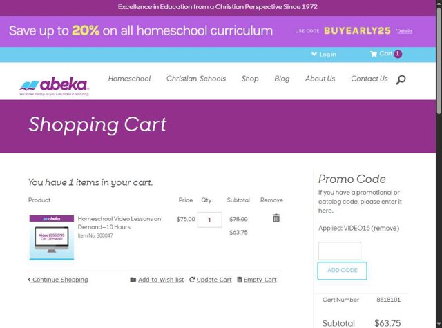 Abeka Discount Codes - 15% Off (1 Verified) Jun 2025