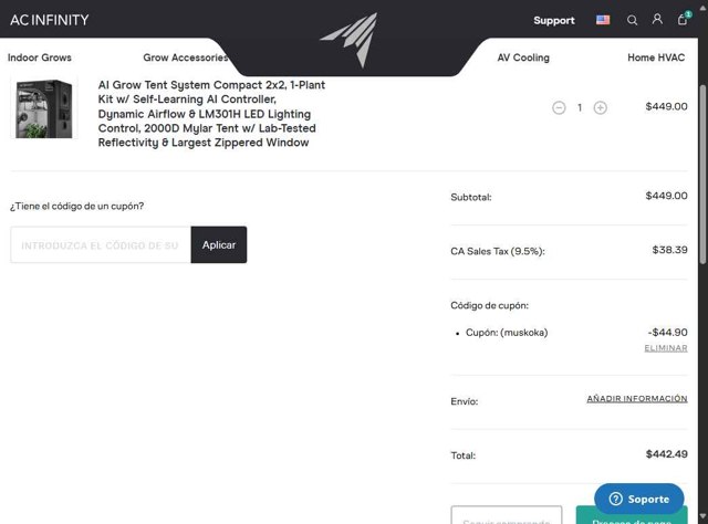 AC Infinity Promo Codes - 10% Off (Verified) Aug 2025