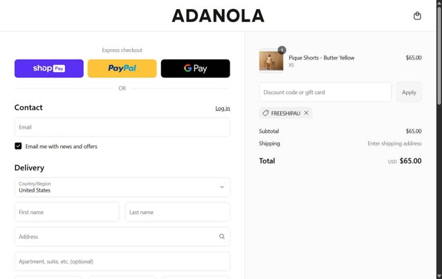 Adanola Promo Codes (3 Verified) - 10% Off Sitewide Jun 2025