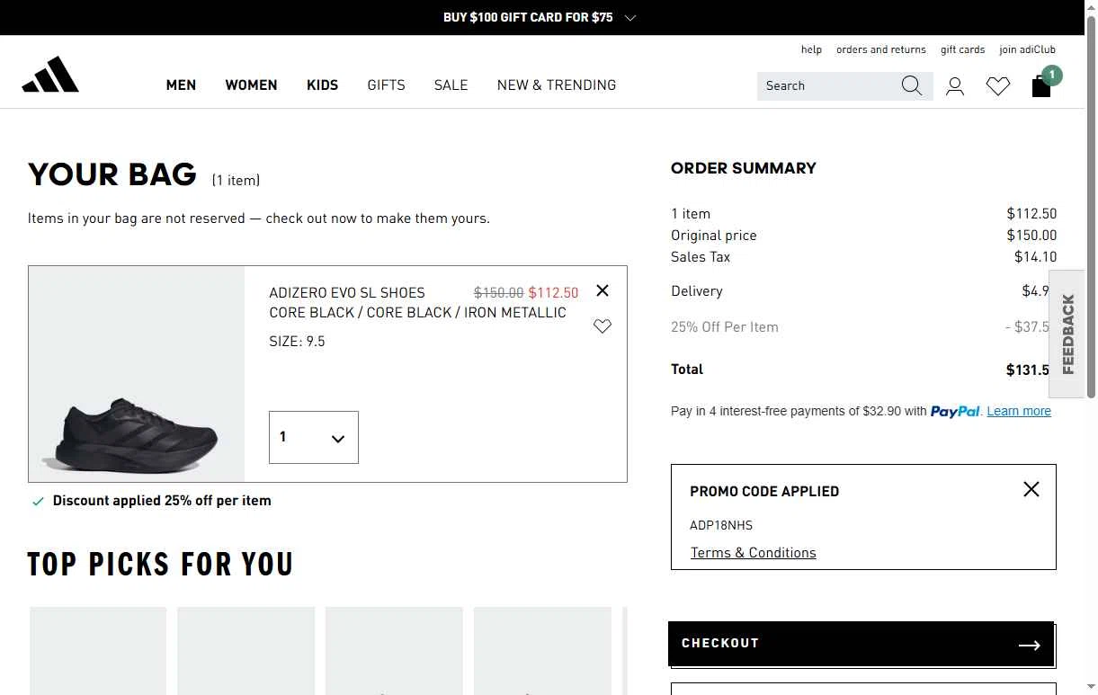 Adidas Promo Codes - 25% Off (10 Verified) Jan 2026