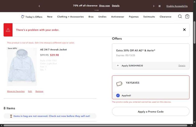 Aerie Promo Codes (6 Verified) - 35% Off Sitewide May 2025