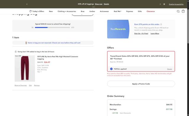 Aerie Promo Codes - 25% Off Coupons Oct 2025