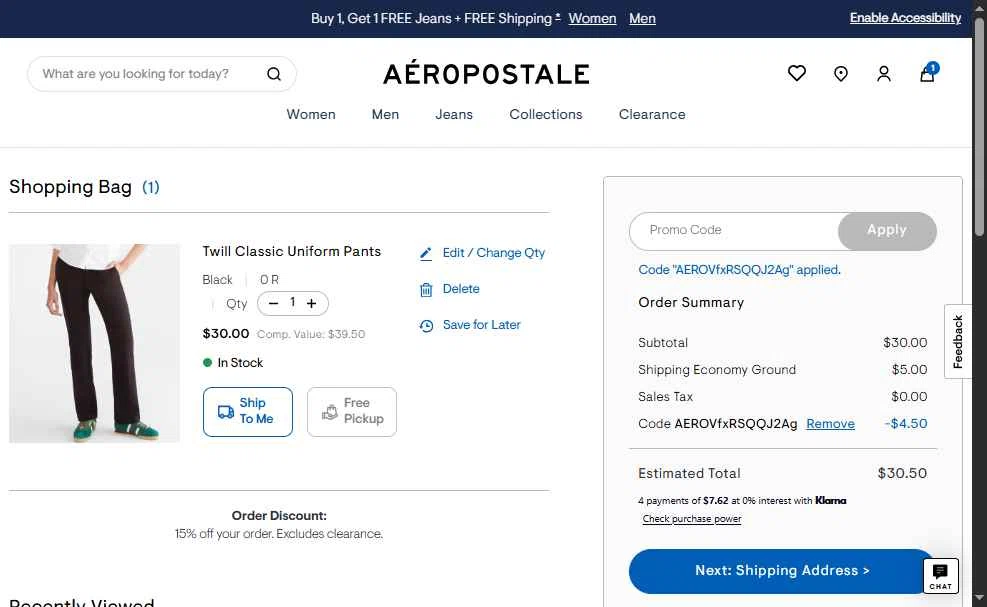 Aeropostale Promo Codes (5 Verified) - 20% Off Oct 2025