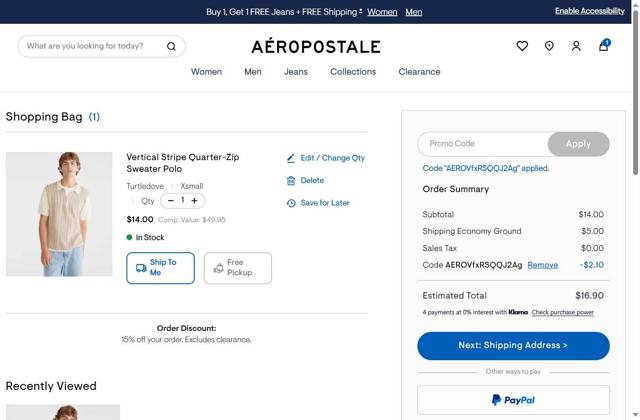 Aeropostale Promo Codes (4 Verified) - 20% Off Oct 2025
