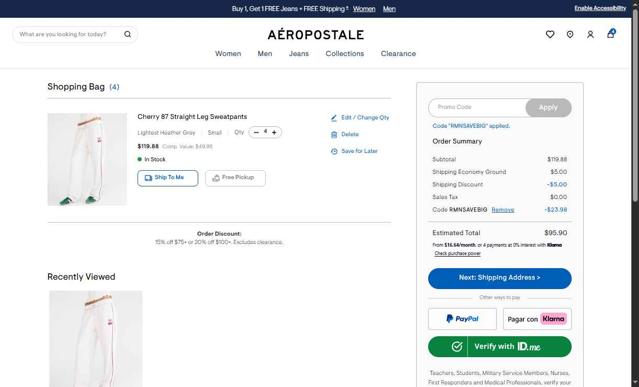 Aeropostale Promo Codes (4 Verified) - 20% Off Oct 2025