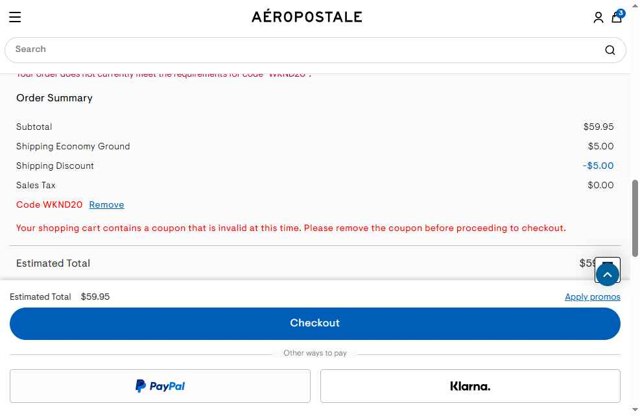 Aeropostale Promo Codes (6 Verified) - 20% Off Jun 2025