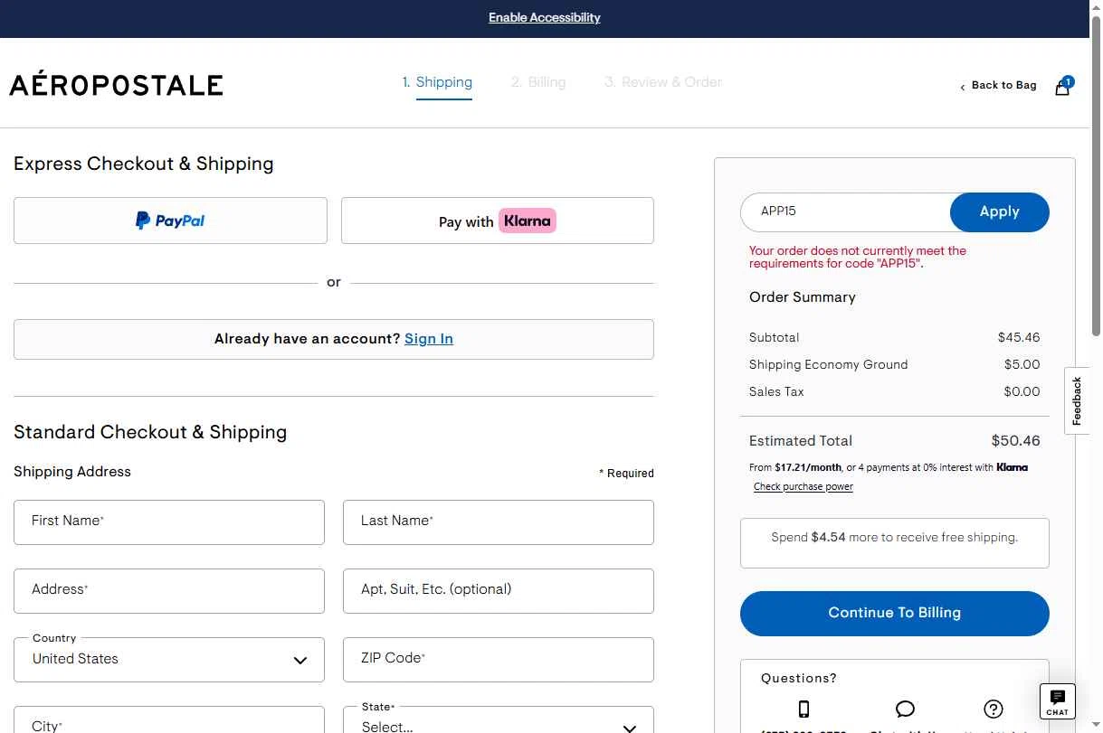 Aeropostale Promo Codes - 50% Off (6 Verified) Nov 2025