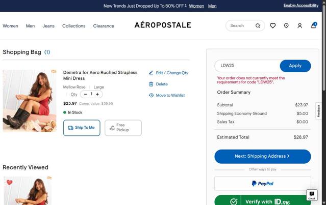 Aeropostale Promo Codes (3 Verified) - 20% Off Sep 2025