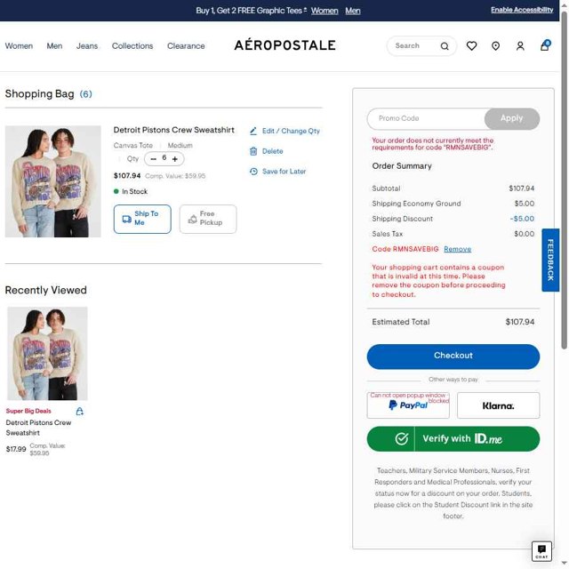 Aeropostale Promo Codes (3 Verified) - 15% Off Jul 2025