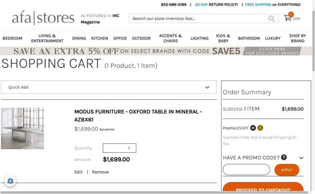 AFA Stores Promo Codes (8 Verified) - 25% Off Sep 2025