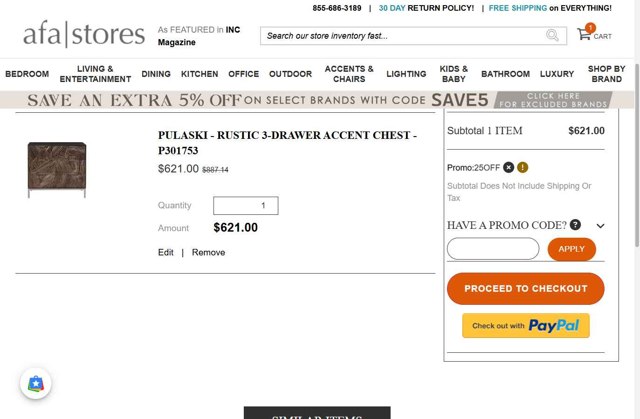 AFA Stores Promo Codes (8 Verified) - 25% Off Jul 2025