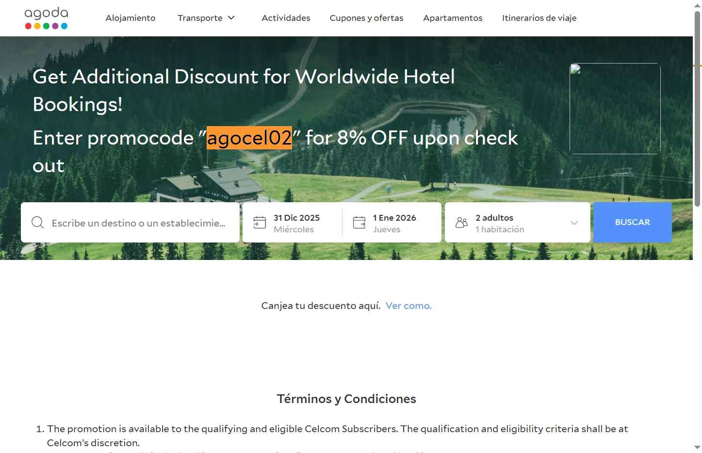 Agoda Promo Codes - 5% Off (2 Verified) Jan 2026