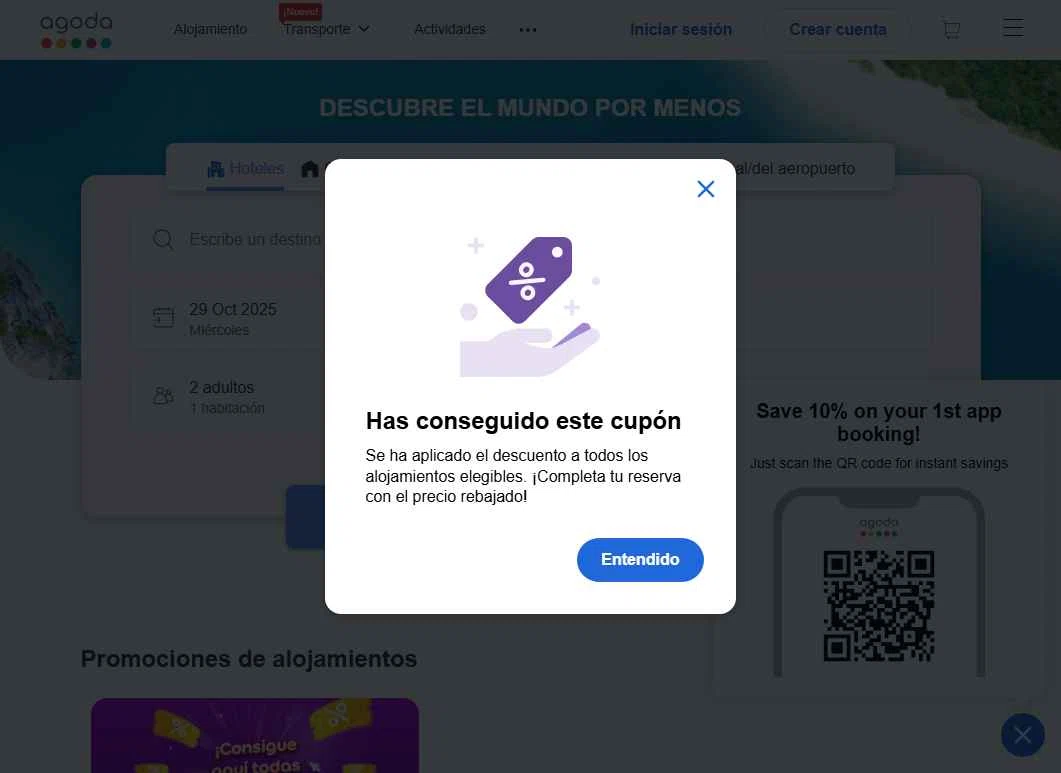 Agoda Promo Codes - 5% Off (7 Verified) Nov 2025