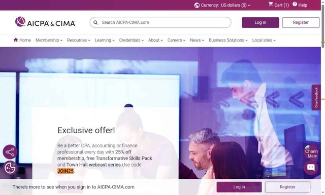 AICPA & CIMA Promo Codes - 25% Off (Verified) Jun 2025