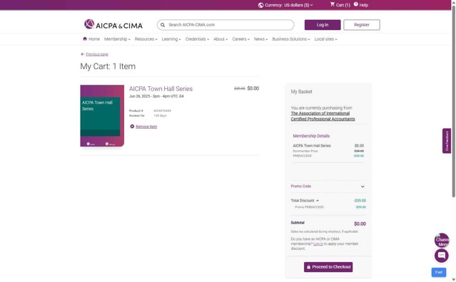 AICPA & CIMA Promo Codes - 25% Off (Verified) Jul 2025
