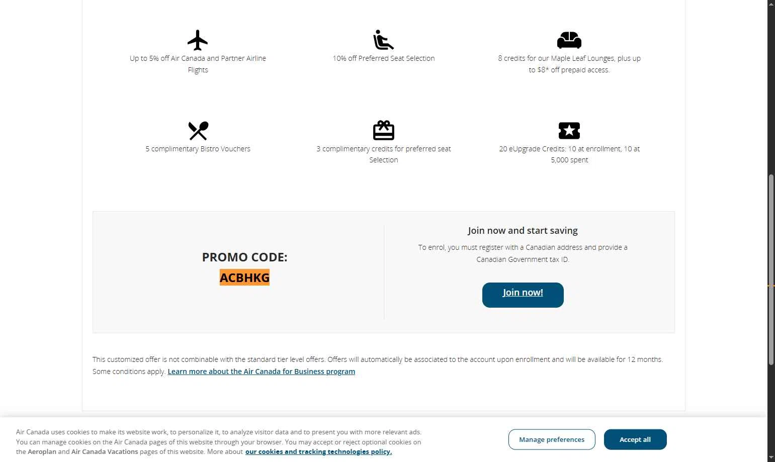 Air Canada Promo Codes - 50% Off (3 Verified) Dec 2025