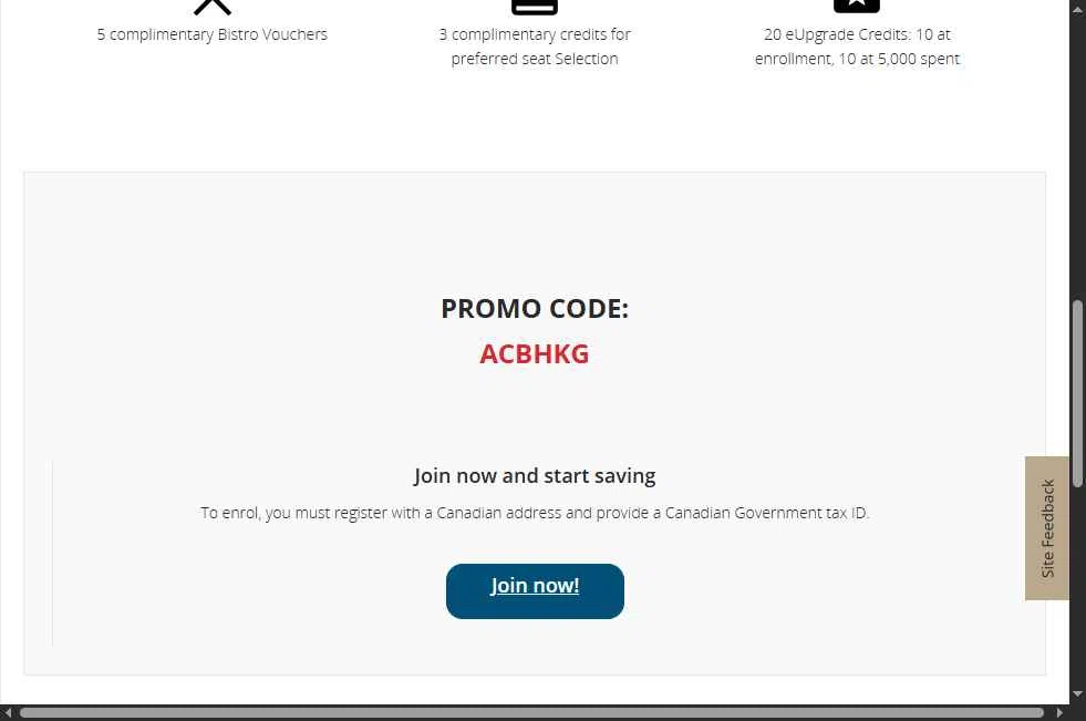Air Canada Promo Codes (4 Verified) - 10% Off Nov 2025