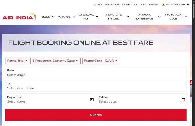 Air India Promo Codes - 20% Off (2 Verified) Sep 2025