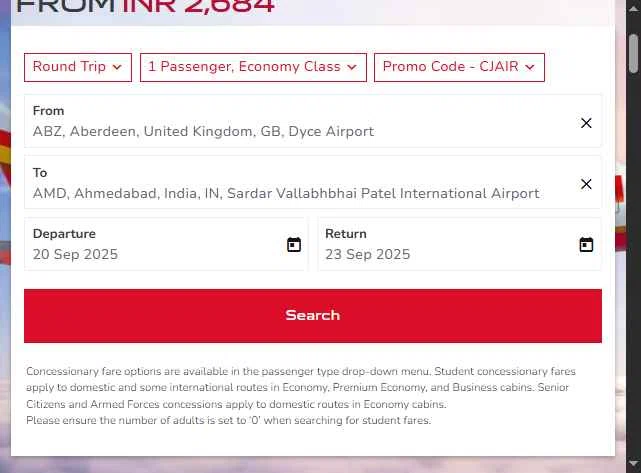 Air India Promo Codes - $2,500 Off (Verified) Oct 2025