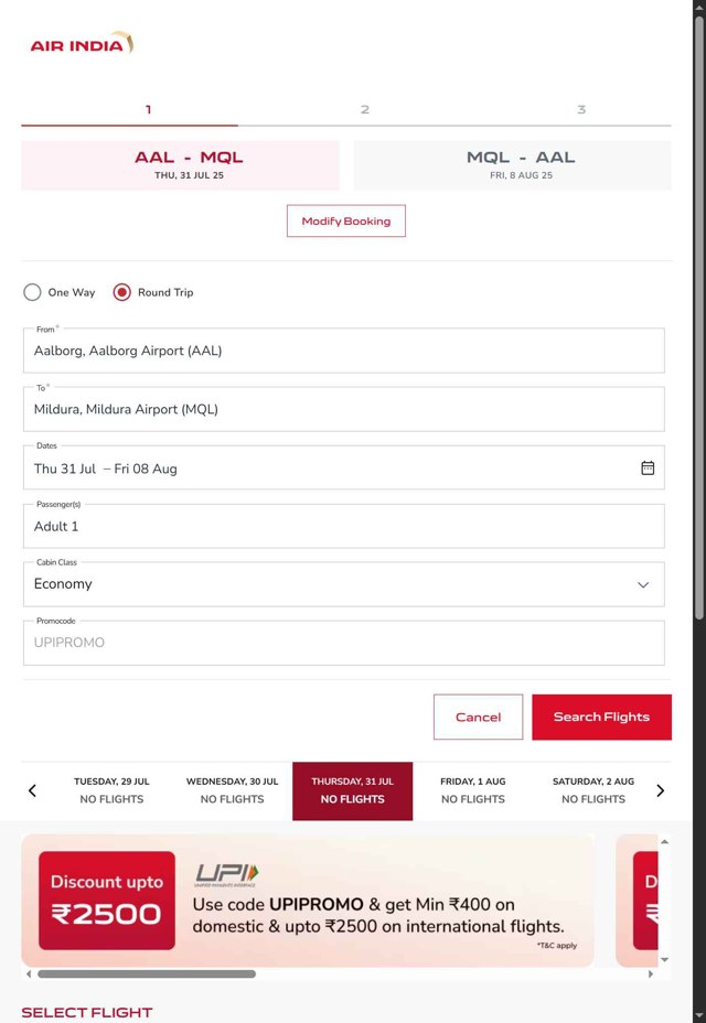 Air India Promo Codes - 20% Off (2 Verified) Sep 2025