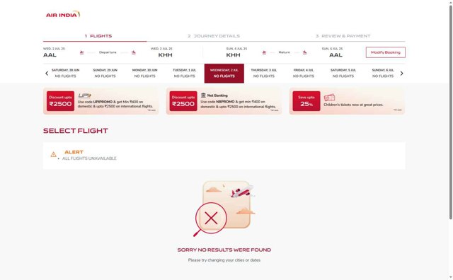 Air India Promo Codes - 20% Off (2 Verified) Sep 2025