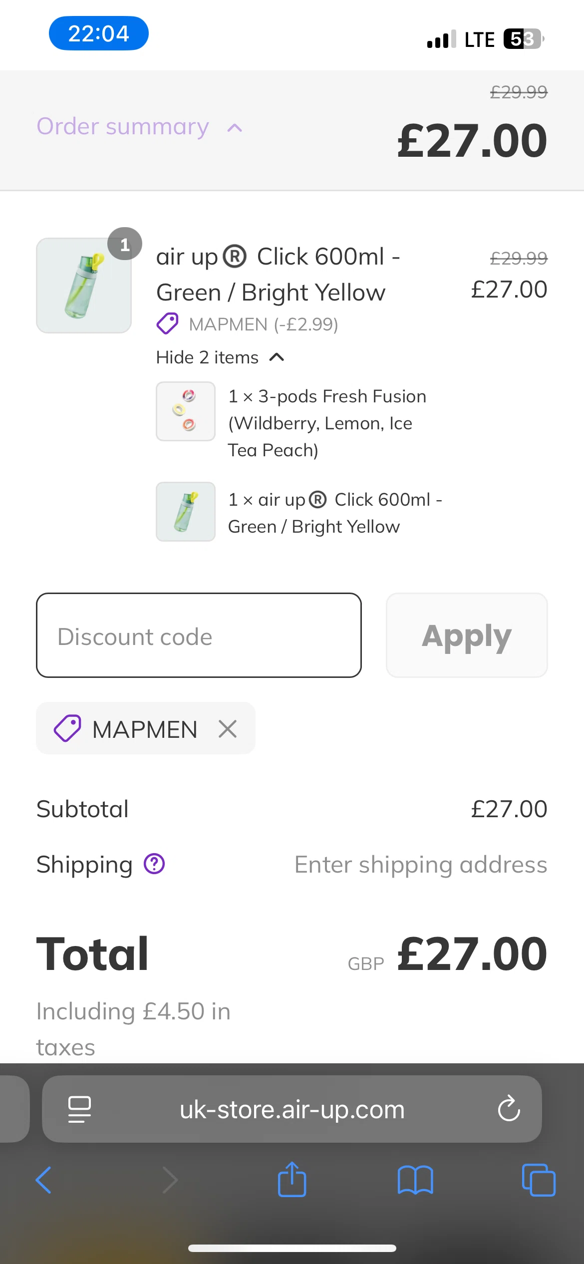 Air Up Promo Codes (1 Verified) - 20% Off w/Code Sep 2025