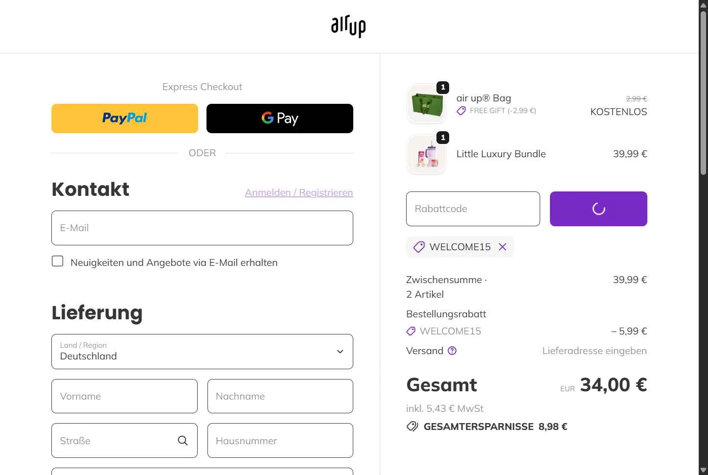 Air Up Promo Codes - 10% Off (1 Verified) Jan 2026