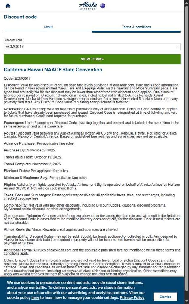 Alaska Airlines Promo Codes - $150 Off Oct 2025