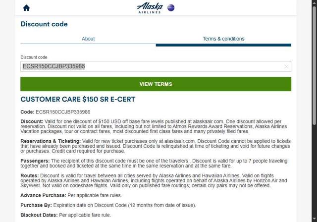Alaska Airlines Promo Codes - $150 Off Oct 2025