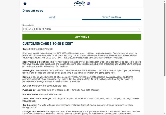 Alaska Airlines Promo Codes - $150 Off Sep 2025