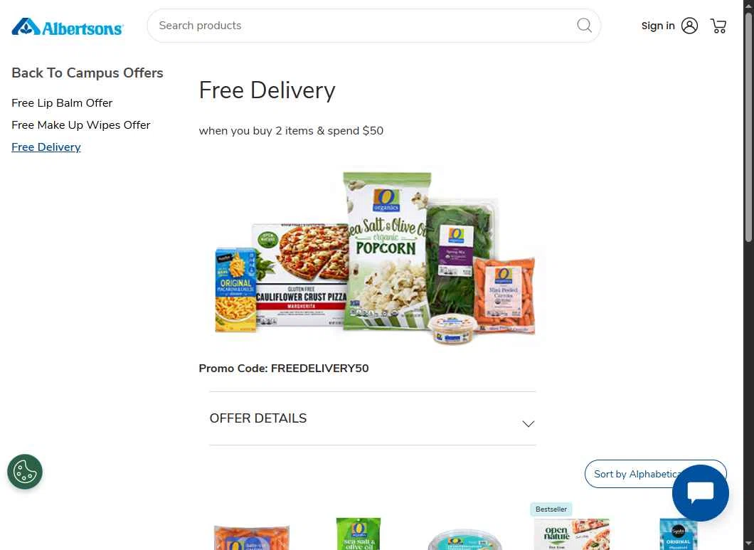 Albertsons Promo Codes (3 Verified) - $30 Off Nov 2025