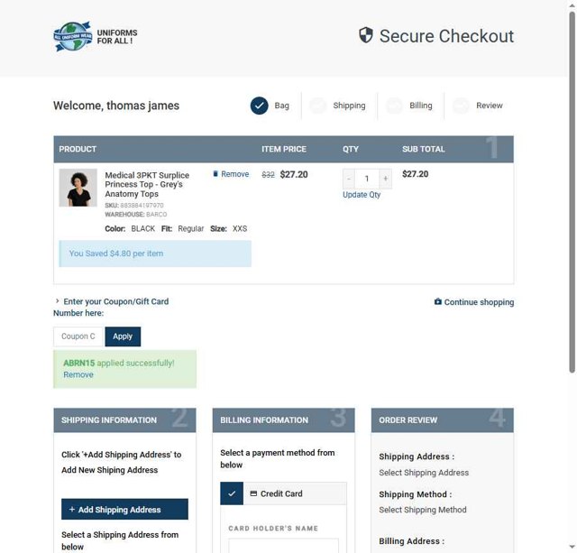 All Uniform Wear Promo Codes - 15% Off Jul 2025