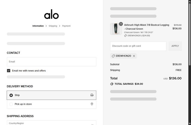 Alo Yoga Promo Codes (8 Verified) - 25% Off w/Code Aug 2025