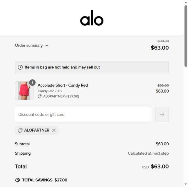 Alo Yoga Discount Codes (8 Verified) - 25% Off May 2025