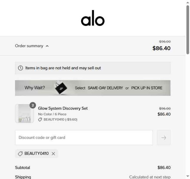 Alo Yoga Promo Codes (9 Verified) - 25% Off w/Code Jun 2025