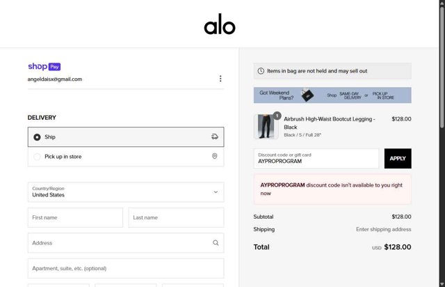 Alo Yoga Promo Codes (8 Verified) - 25% Off w/Code Jul 2025