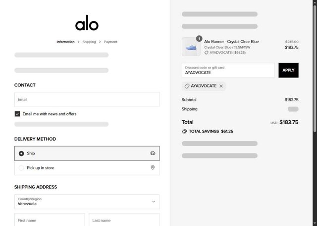 Alo Yoga Promo Codes (8 Verified) - 25% Off w/Code Jul 2025