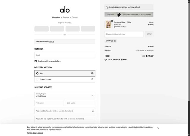 Alo Yoga Promo Codes (7 Verified) - 25% Off w/Code Aug 2025